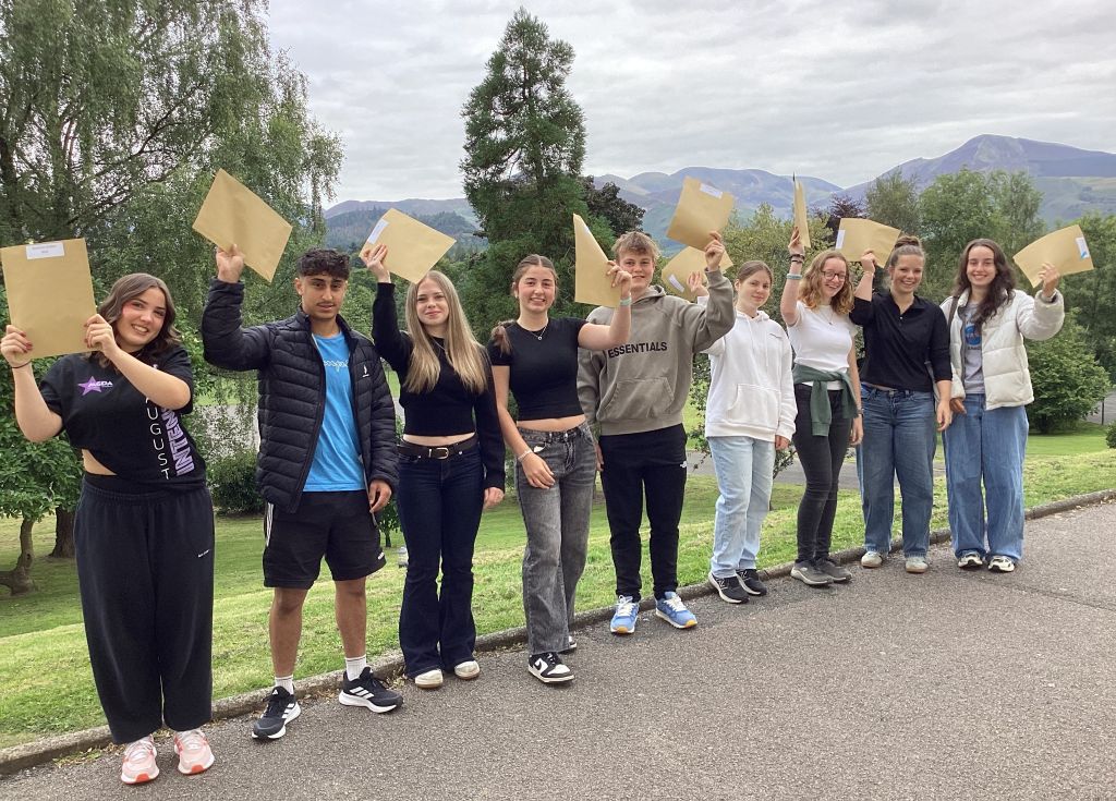 GCSE results day 2025: Cumbrian pupils celebrate their grades ...